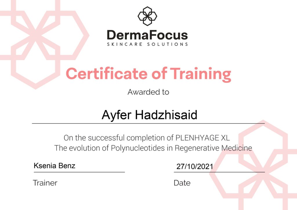 Qualifications & Accreditations - Astelas Aesthetics